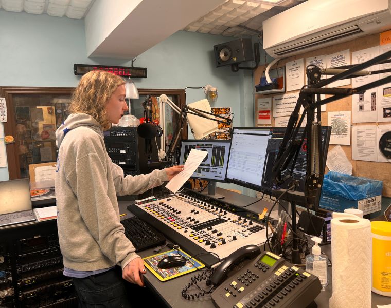 On air: A glimpse into one student’s college radio experience | Case ...