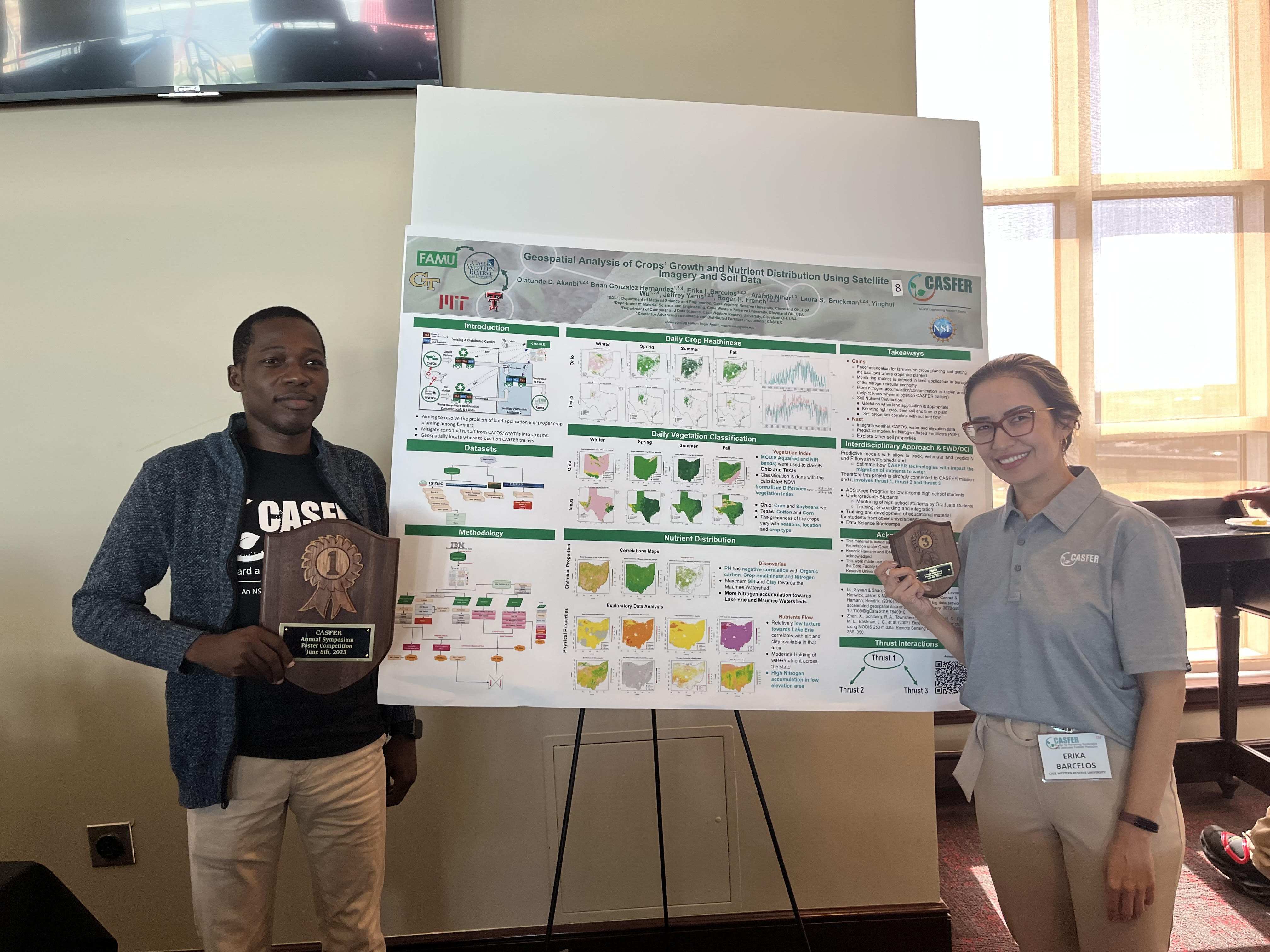 CWRU brings home first and third place at CASFER Symposium's Poster ...